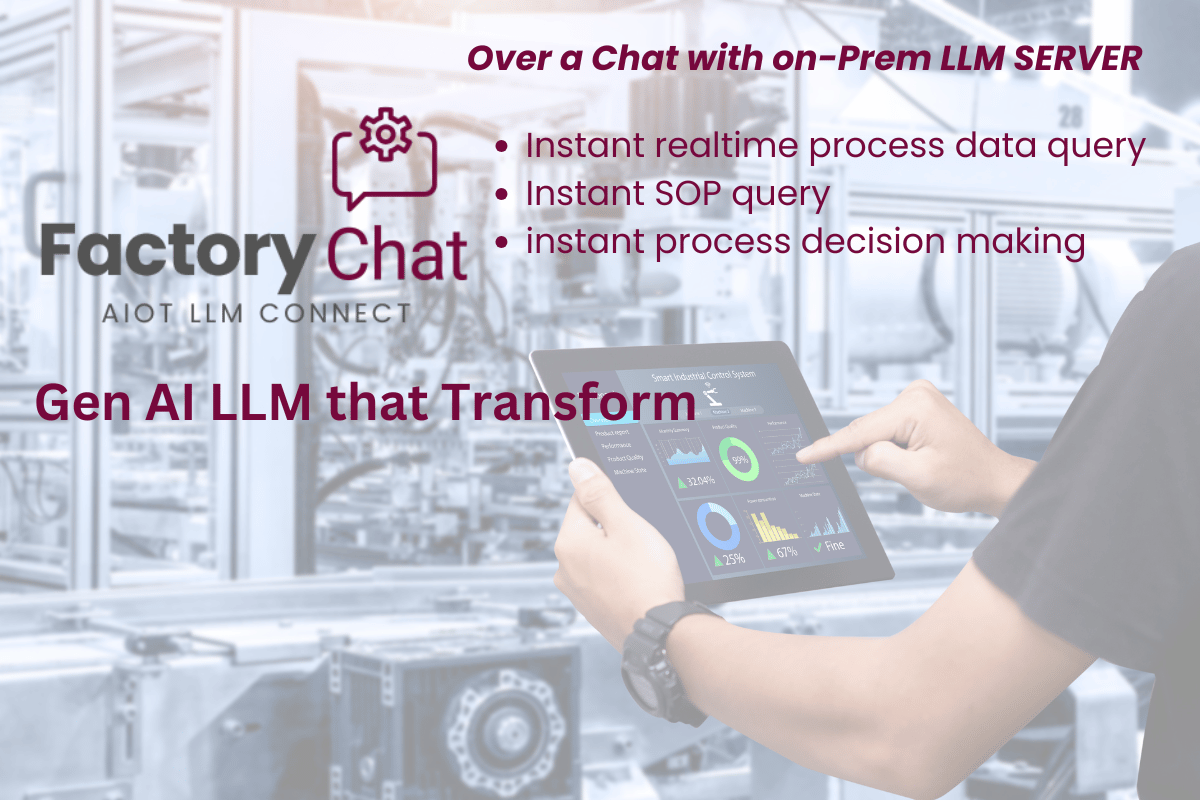 AIoT LLM Connect: The Future of Smart Manufacturing - AIoT Smart Factory Process & OEE specialist